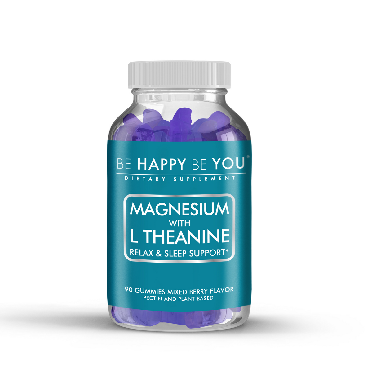 Magnesium with L-Theanine Relax and Sleep Support Gummy – Be Happy Be ...
