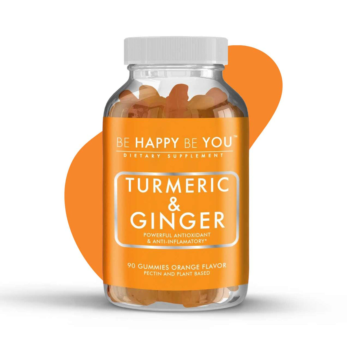 Tumeric & Ginger Gummies – Be Happy Be You Gummy Vitamins